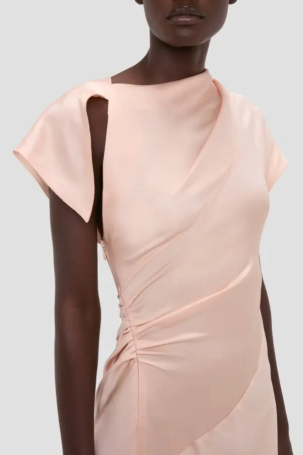 Victoria Beckham Asymmetrical Twist Dress