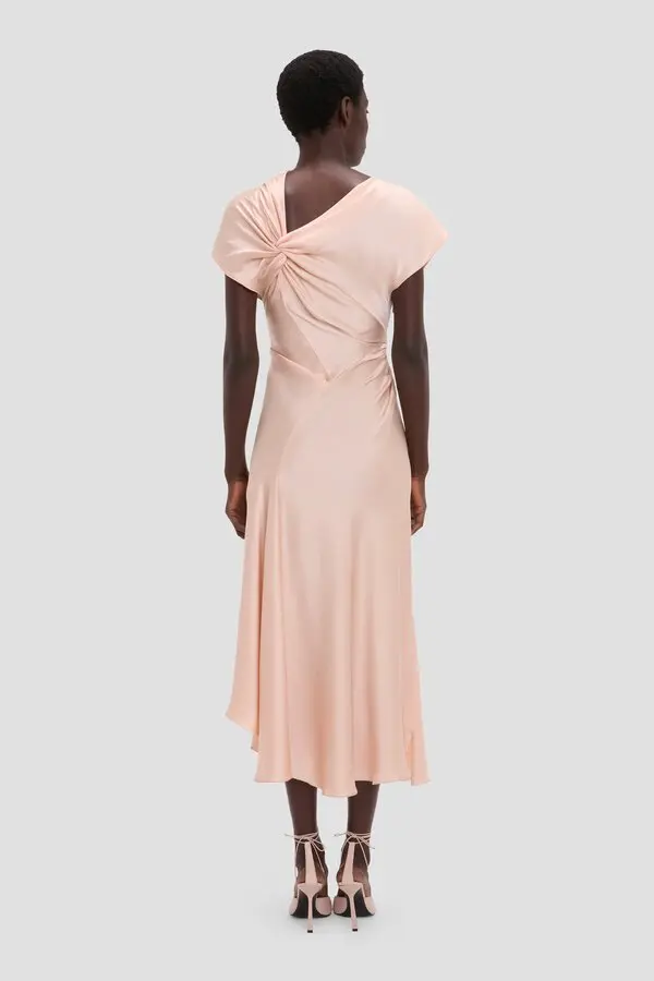 Victoria Beckham Asymmetrical Twist Dress