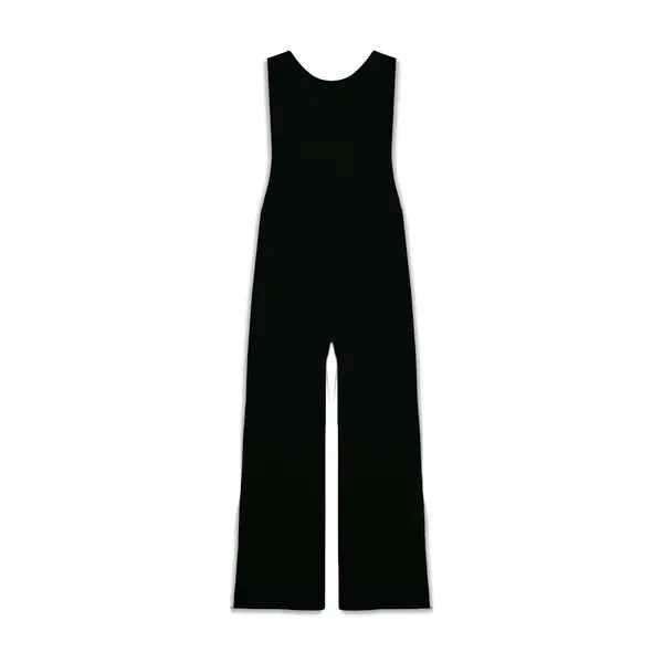 MARIANNE BY MARIE JORDANE Jo Jumpsuit Open-back Organic Cotton - Black