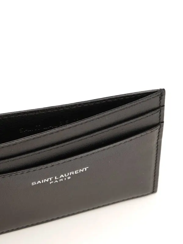 Saint Laurent Calfskin Card Holder