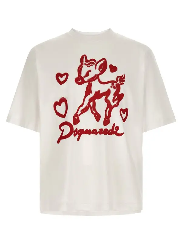 Dsquared2 Printed T-shirt - Red