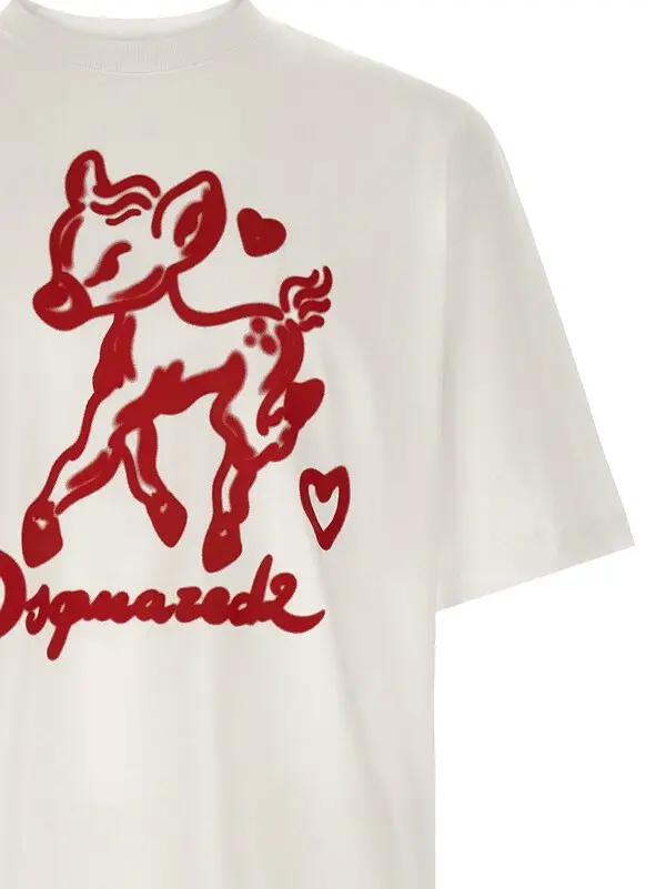 Dsquared2 Printed T-shirt - Red