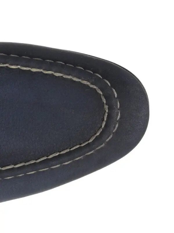 Santoni Malibu Suede Moccasin