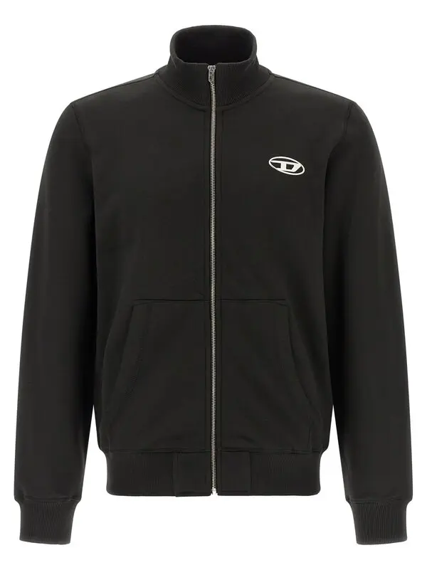 DIESEL® S-ginn-zip-iod Sweatshirt