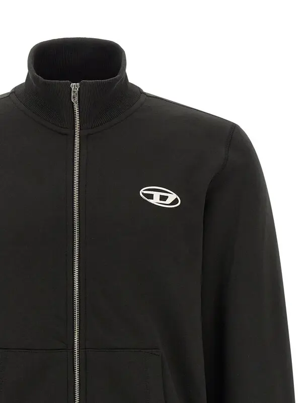 DIESEL® S-ginn-zip-iod Sweatshirt