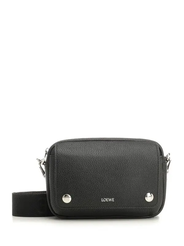 Loewe Messenger Pebble Bag - Black