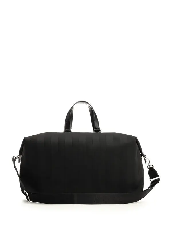 Fendi Pequin Duffle Bag - Black