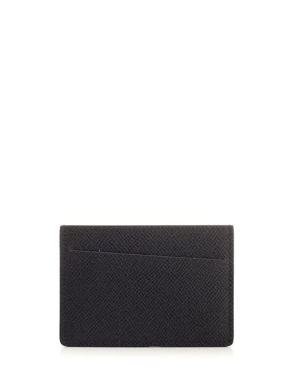 MAISON MARGIELA Leather Card Holder - Black