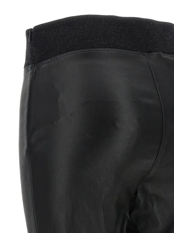 Brunello Cucinelli Stretch Nappa Leather Leggings