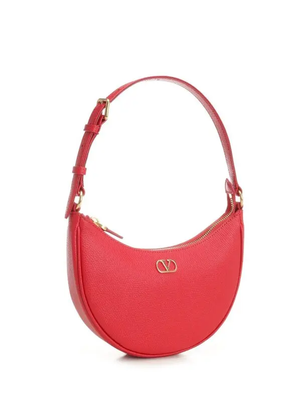 Valentino Garavani Vlogo Mini Hobo Bag - Red