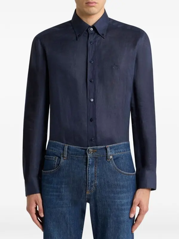 Etro Tailored Linen Shirt