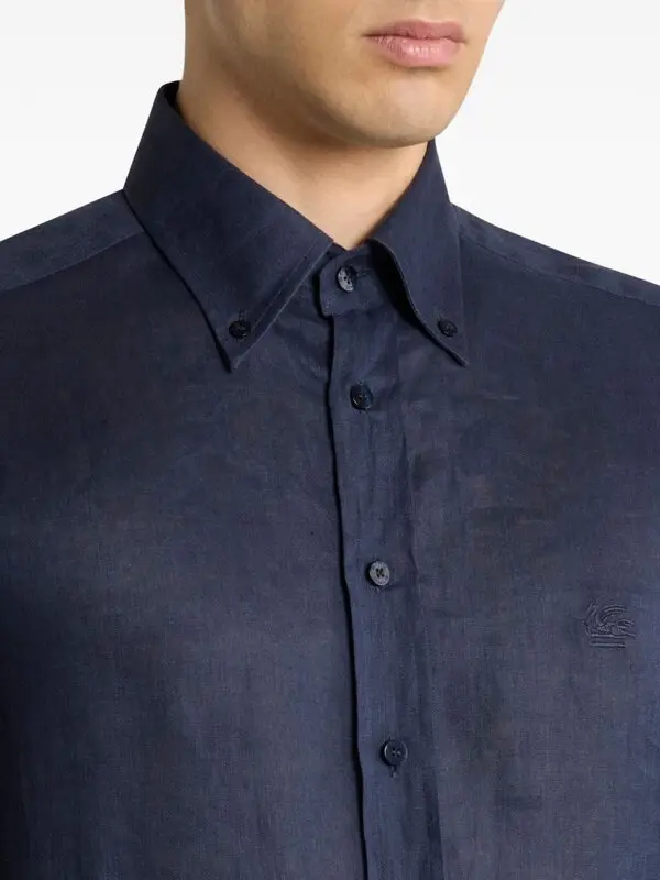 Etro Tailored Linen Shirt