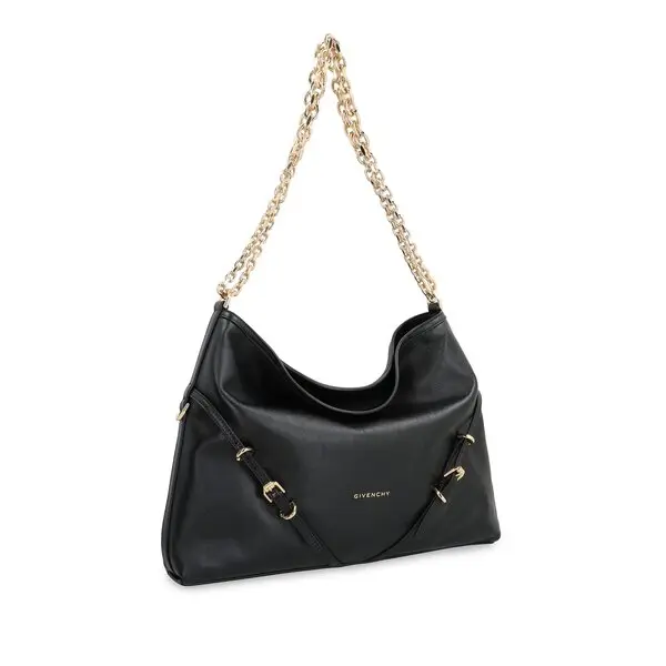 Givenchy Medium Voyou Chain Shoulder Bag - Black