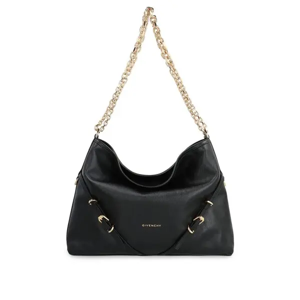 Givenchy Medium Voyou Chain Shoulder Bag - Black