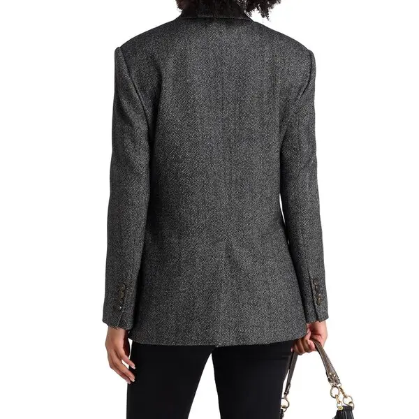 Brunello Cucinelli Herringbone Wool Blazer