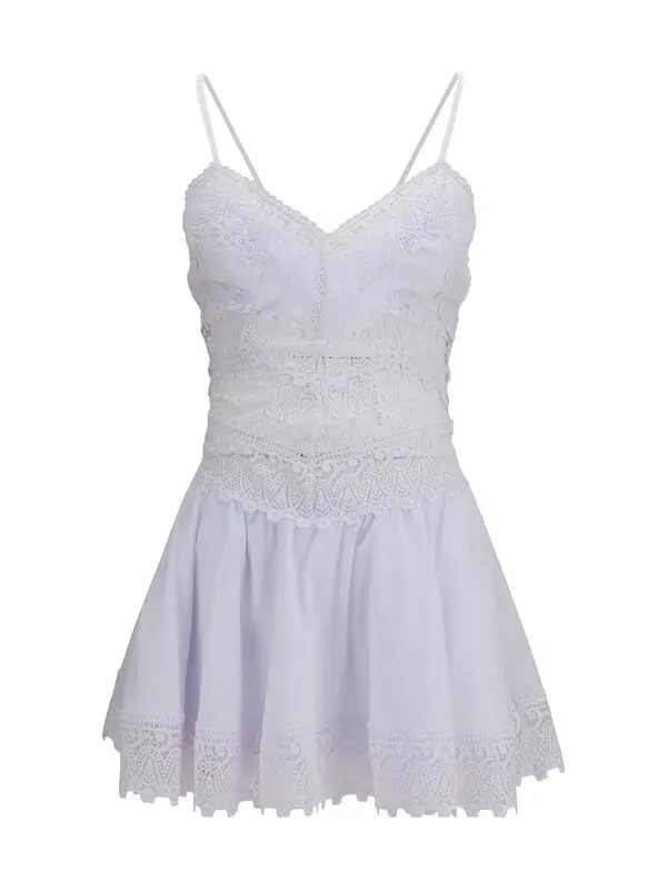 Charo Ruiz Ibiza Aveline Short Dress - White