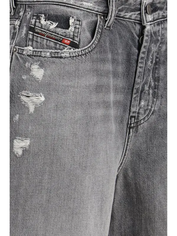 DIESEL® De-sire-short Bermuda Distressed Denim Shorts