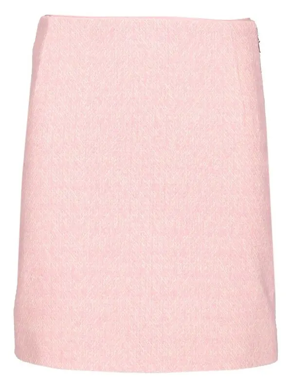 ROTATE BY BIRGER CHRISTENSEN Bouclé Miniskirt