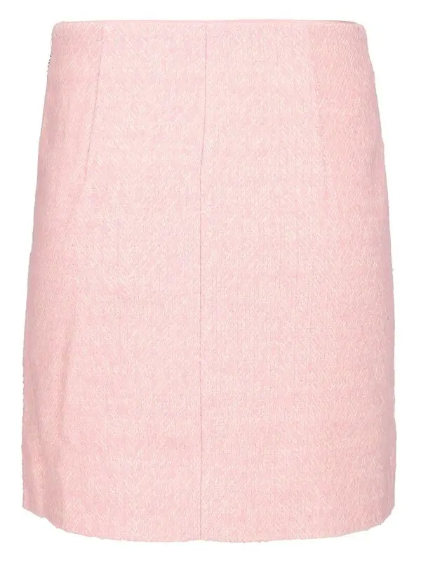 ROTATE BY BIRGER CHRISTENSEN Bouclé Miniskirt