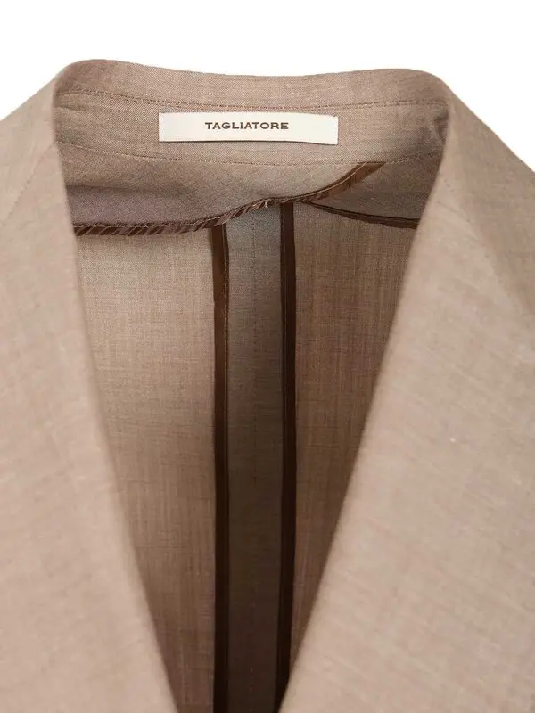Tagliatore Montecarlo Double-breasted Suit - Cream