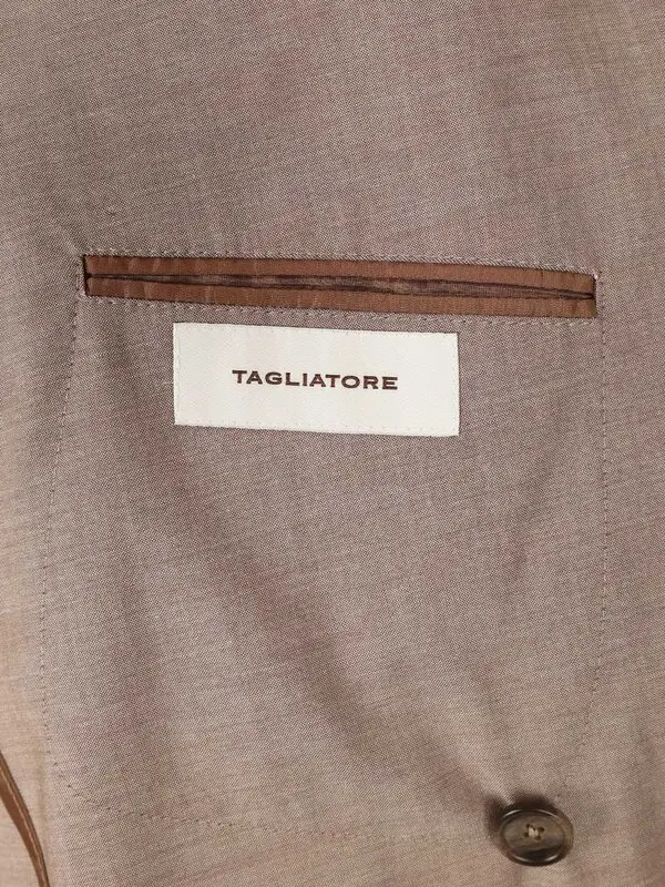 Tagliatore Montecarlo Double-breasted Suit - Cream