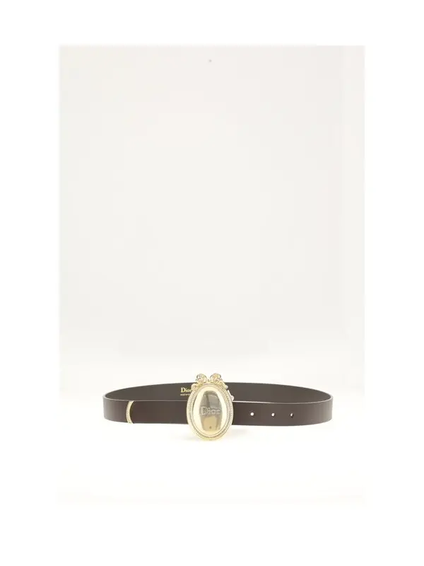 Dior Oval Buckle Belt