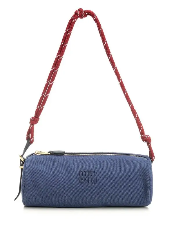 Miu Miu Gabardine Pouch - Black