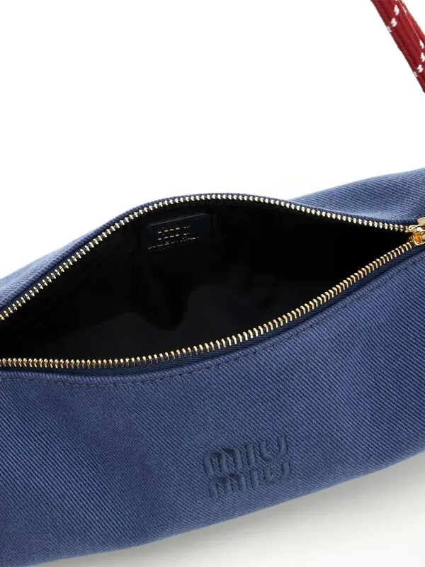 Miu Miu Gabardine Pouch - Black