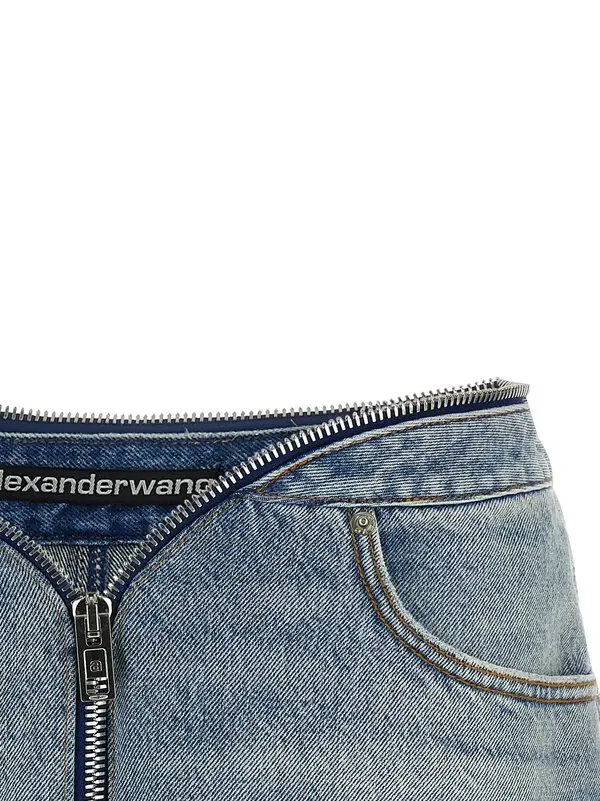 Alexander Wang Zip V-waist' Shorts