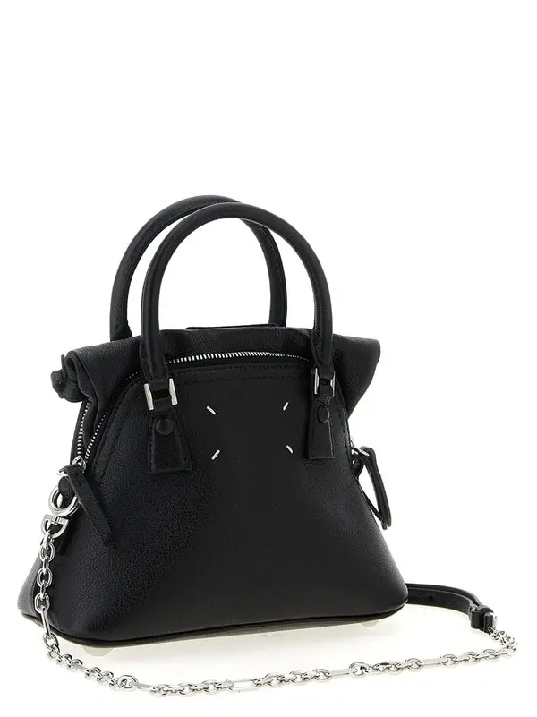 MAISON MARGIELA Micro '5ac Classique' Handbag - Black