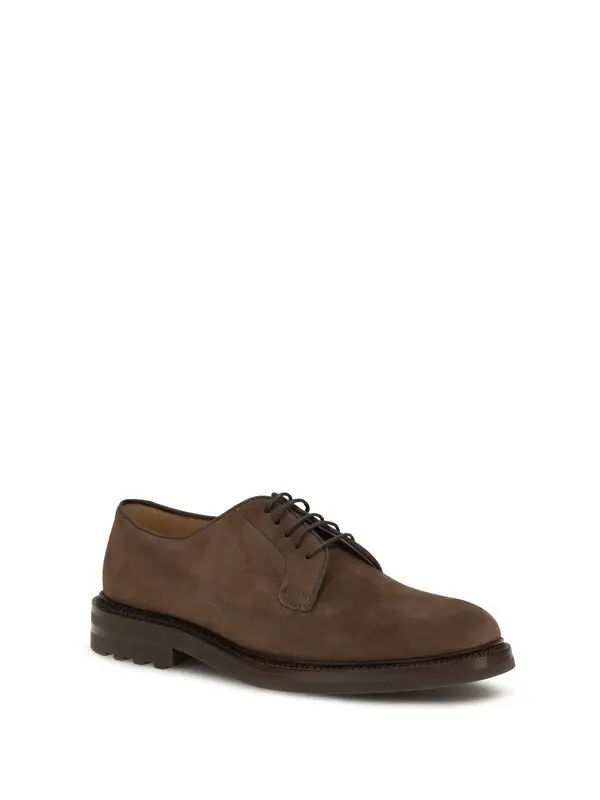 Brunello Cucinelli Suede Lace-up Shoes