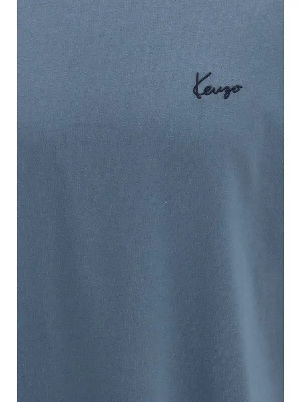 Kenzo Signature Embroidered Cotton T-shirt