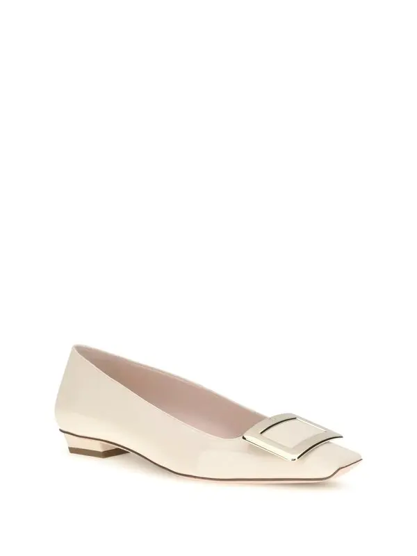 ROGER VIVIER Patent Leather Belle Vivier Ballerinas - Multicolor