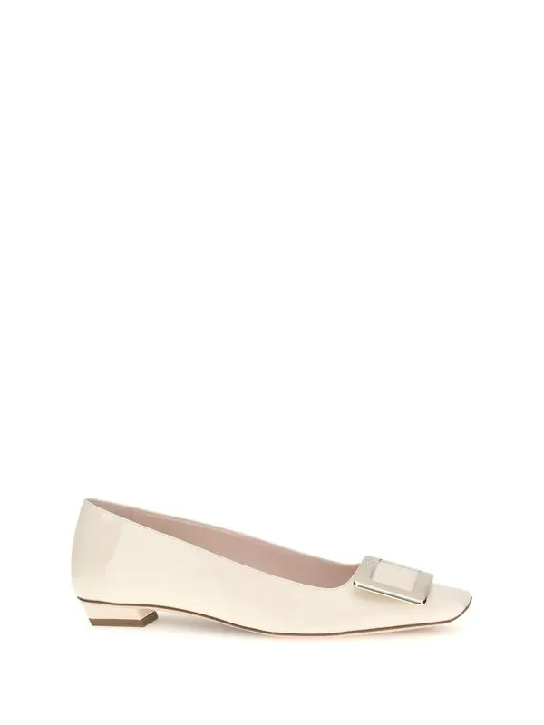 ROGER VIVIER Patent Leather Belle Vivier Ballerinas - Multicolor