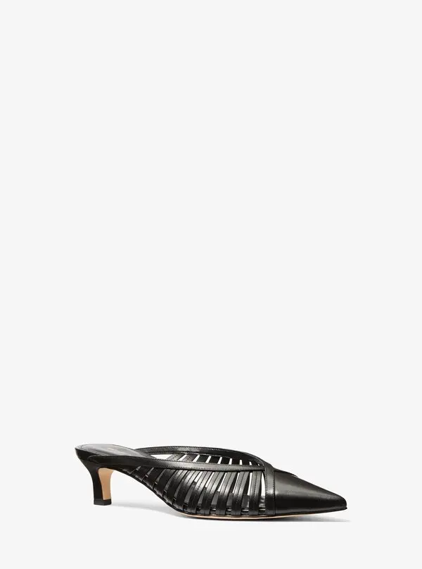 Michael Kors Adriana Leather Mule