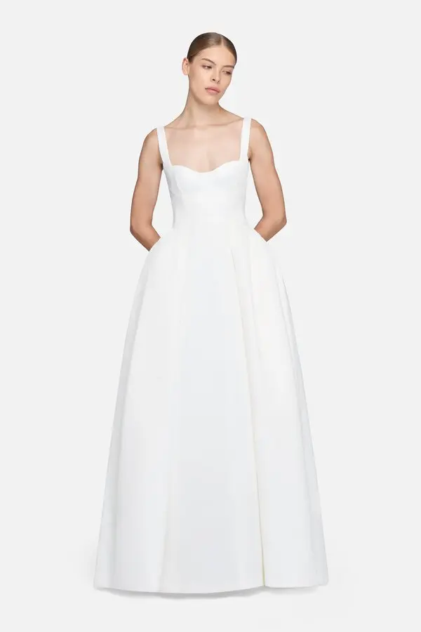 EMILIA WICKSTEAD Sweetheart Neckline Bridal Gown