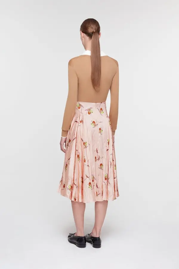 EMILIA WICKSTEAD Nera Skirt In Satin