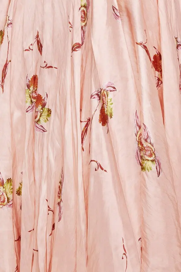 EMILIA WICKSTEAD Nera Skirt In Satin