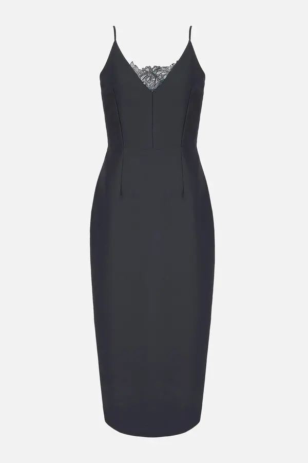 EMILIA WICKSTEAD Libera Dress In Cloque - Black