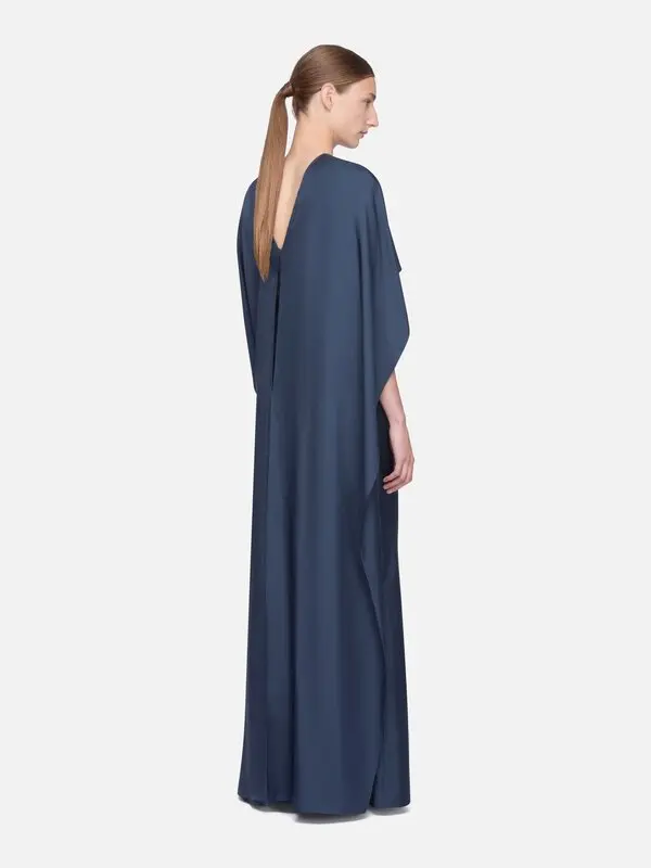 EMILIA WICKSTEAD Alphonse Silk Cape Dress