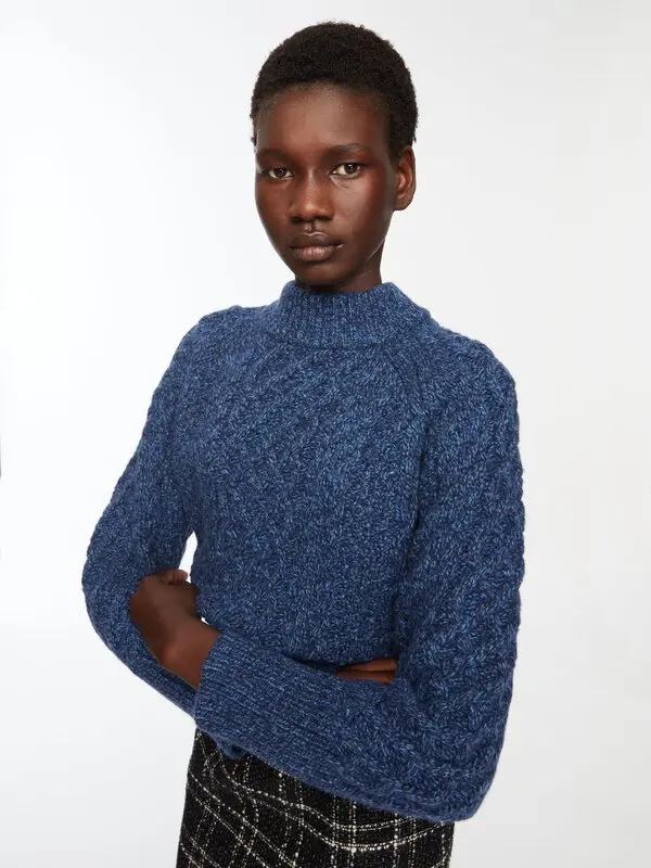 EMILIA WICKSTEAD Emory Knit In Mouline Melange