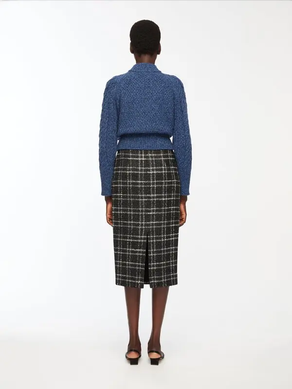 EMILIA WICKSTEAD Emory Knit In Mouline Melange