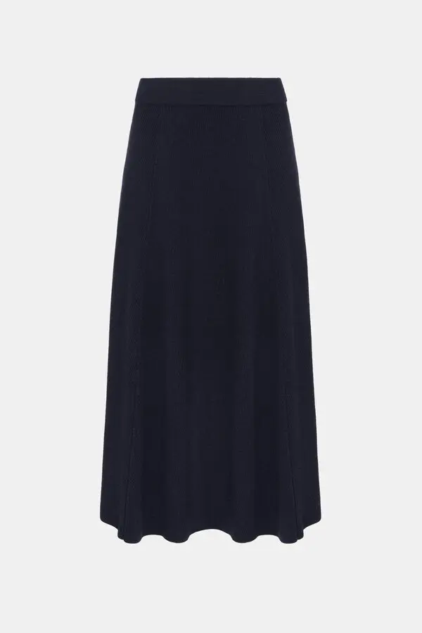 EMILIA WICKSTEAD Dorian Skirt - Navy