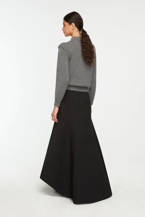 EMILIA WICKSTEAD Synan Skirt In Birdseye Suiting