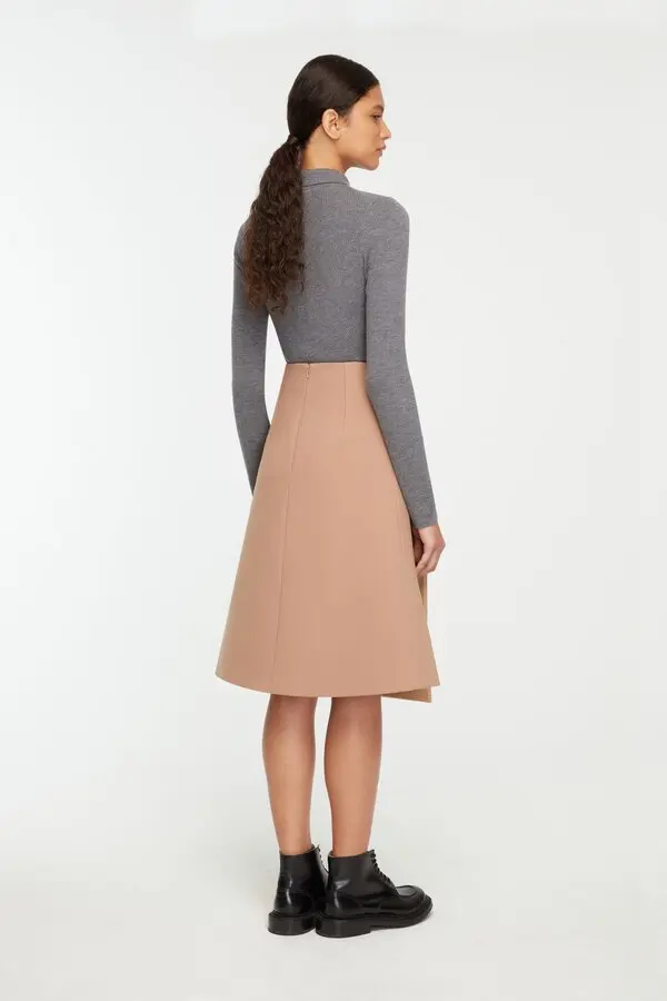 EMILIA WICKSTEAD Ifsa Skirt In Birdseye Suiting