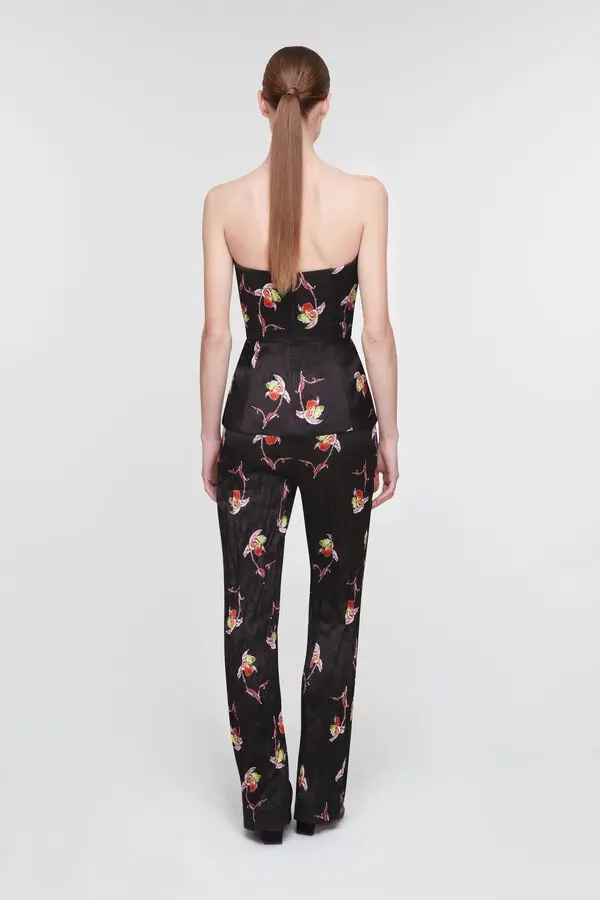 EMILIA WICKSTEAD Jadiel Top In Satin