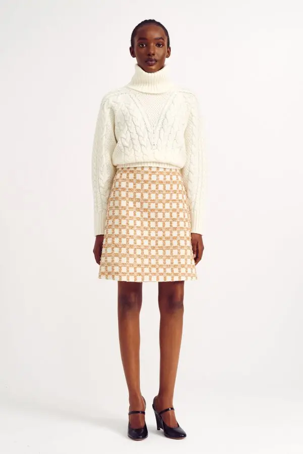 EMILIA WICKSTEAD Cashfeel Cable Knit Sweater
