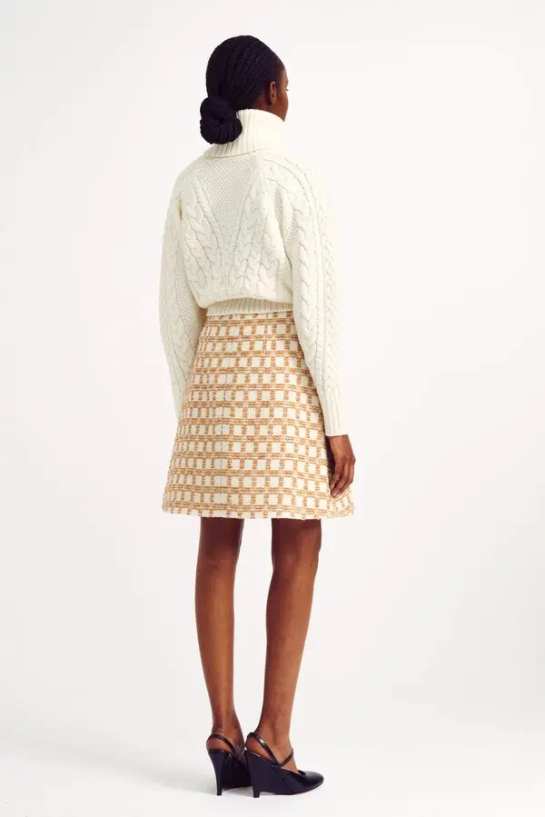 EMILIA WICKSTEAD Cashfeel Cable Knit Sweater