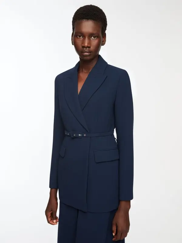 EMILIA WICKSTEAD Danya Jacket In Single Wool Crepe
