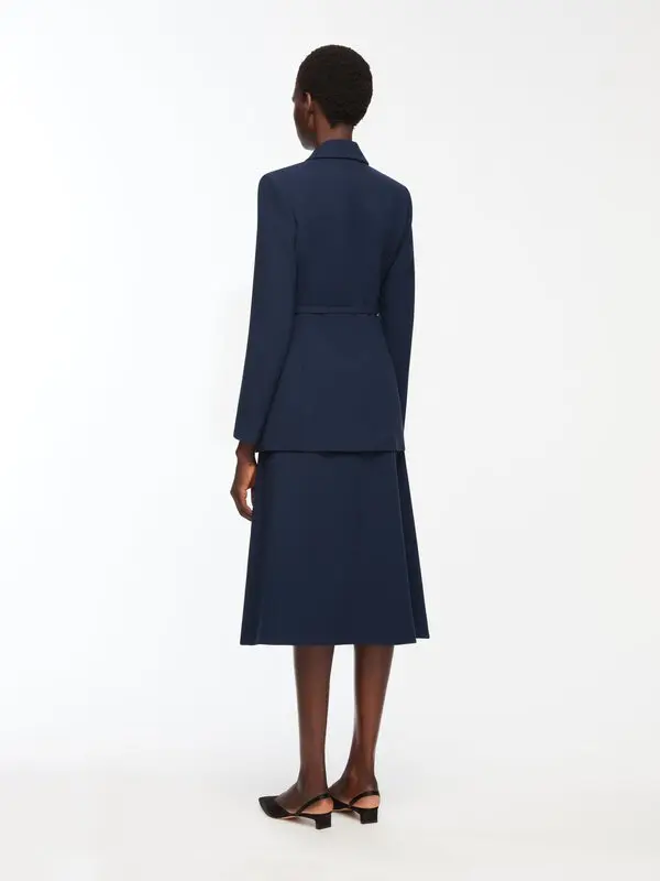 EMILIA WICKSTEAD Danya Jacket In Single Wool Crepe